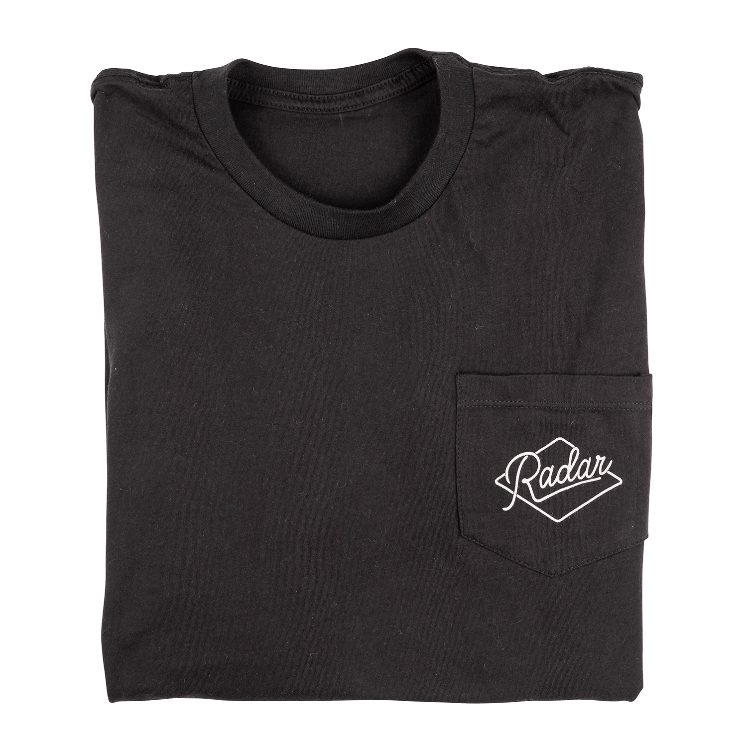 Radar Branded Pocket T-Shirt - Black