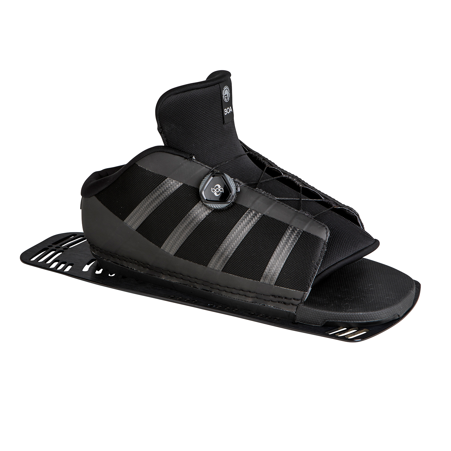 Radar HRT BOA Rear Aluminum Plate Boot - Black