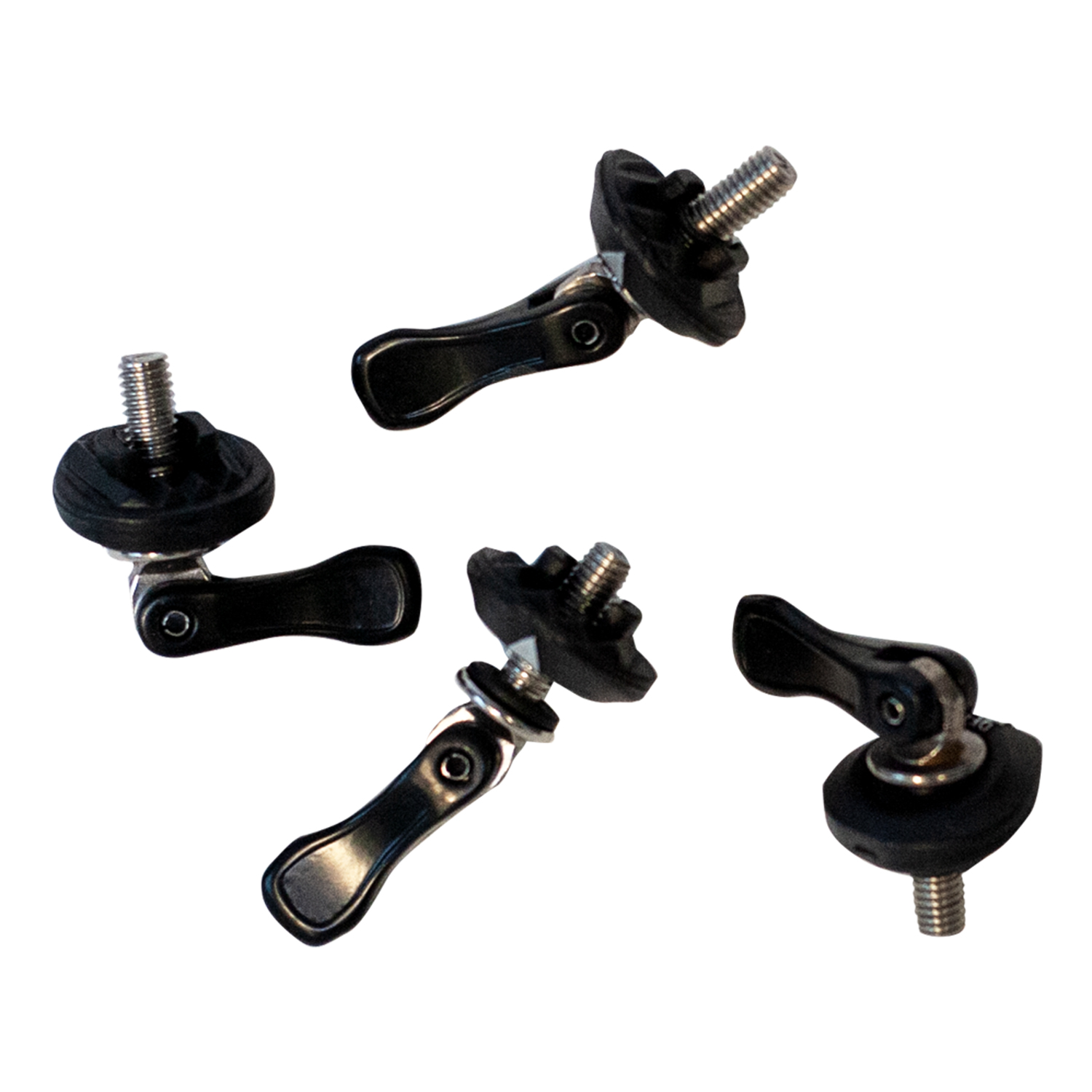 Ronix M6 Toggle Bolt Baseless Boot Hardware - Black (Set of 4)