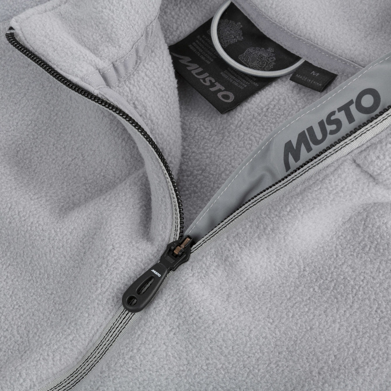 Musto Evolution Essential Half Zip Microfleece Jacket - Black UK