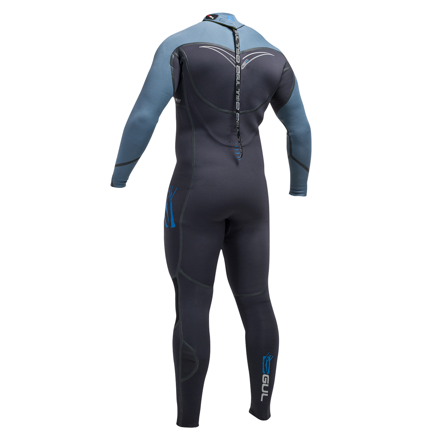 Gul FLEXOR 3/2mm Blindstitched Wetsuit - Jet/Pewter