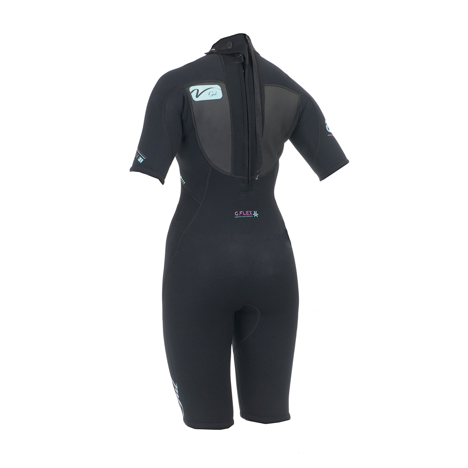 Gul Womens RESPONSE 3/2mm Shorty Wetsuit - Black/Black UK